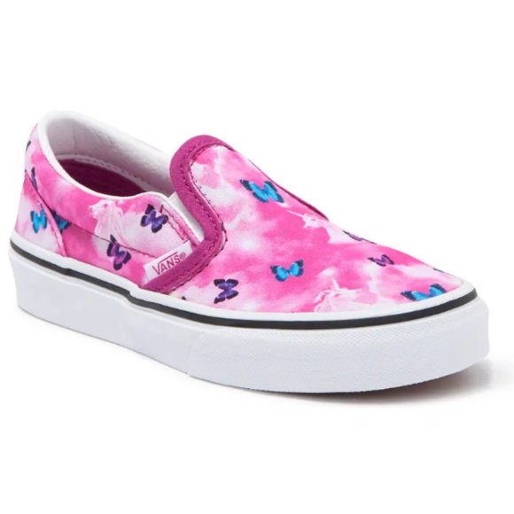Vans | Shoes | Nwt Butterfly Dream Slipon Sneaker Vans Kidsyouth | Poshmark